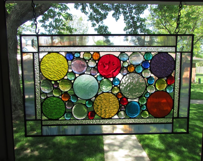 Stained Glass Panel - Etsy