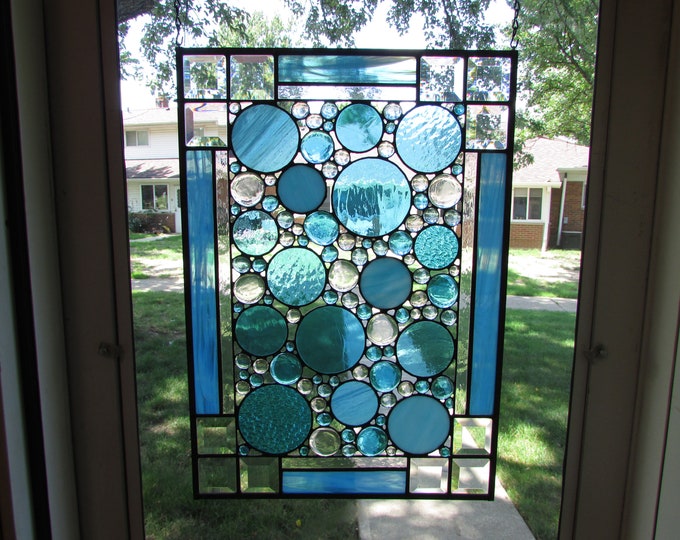 Stained Glass Panel - Etsy