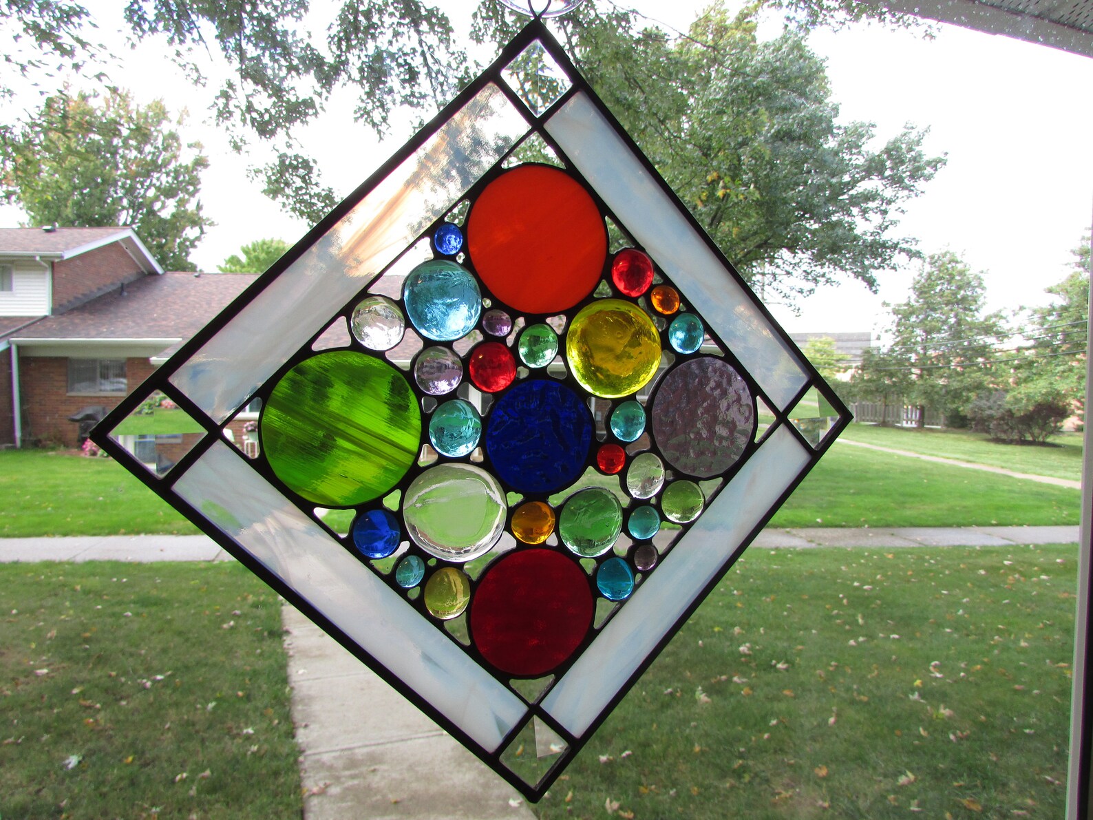 Stained Glass Suncatcher - Etsy