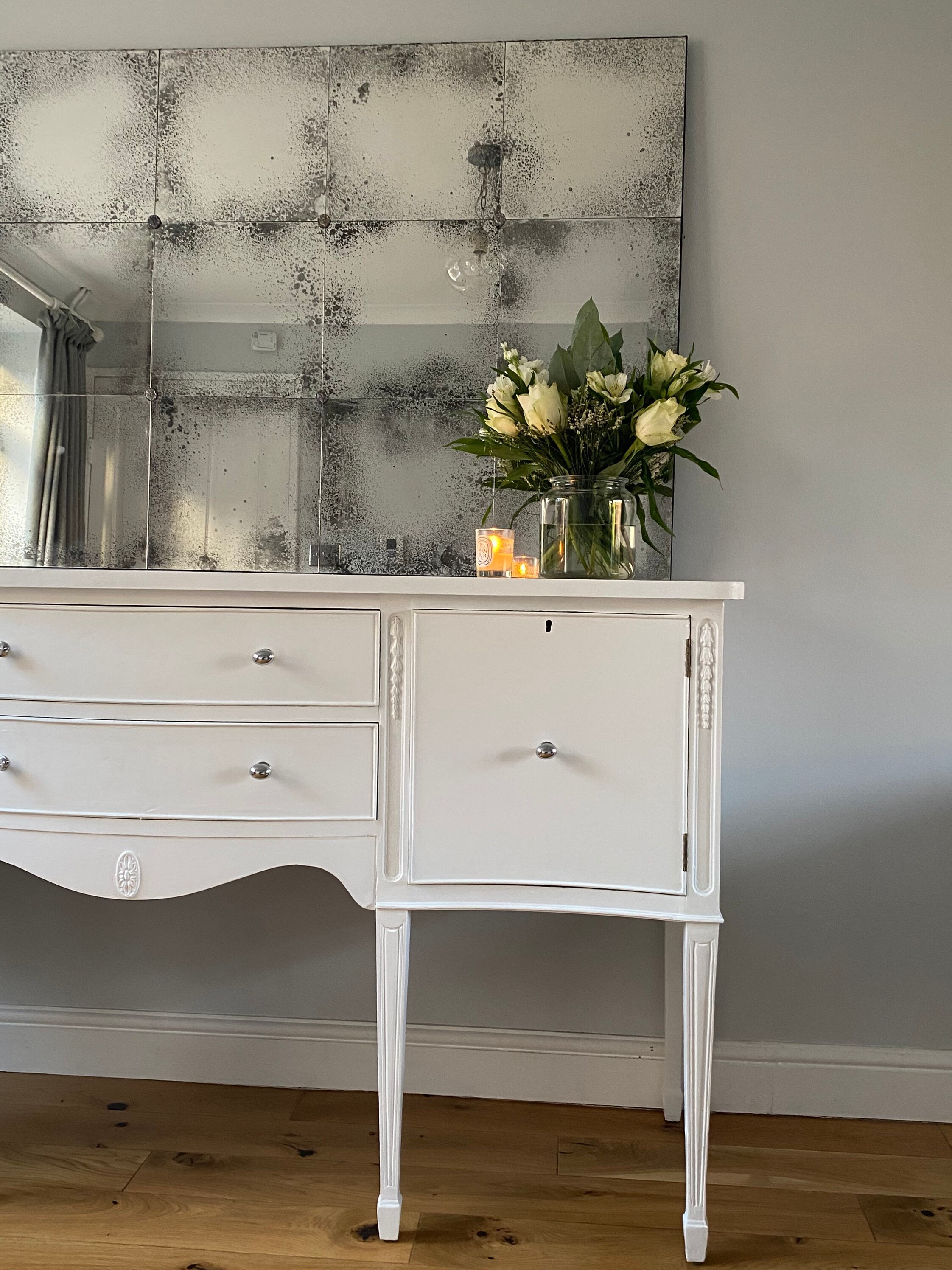 Large Distressed Antique Style Mirror 90cm X 150cm | Etsy