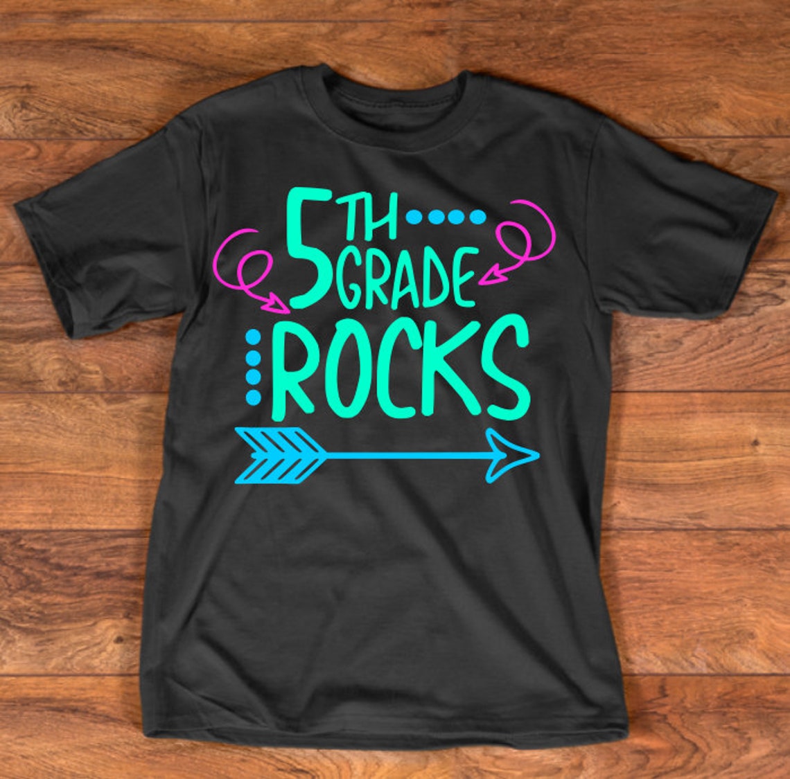 5th Grade Rocks Svg/ Fifth Grade Rocks/ Fifth Grade Teacher/ - Etsy