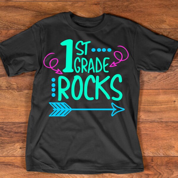 1st Grade Svg - Etsy