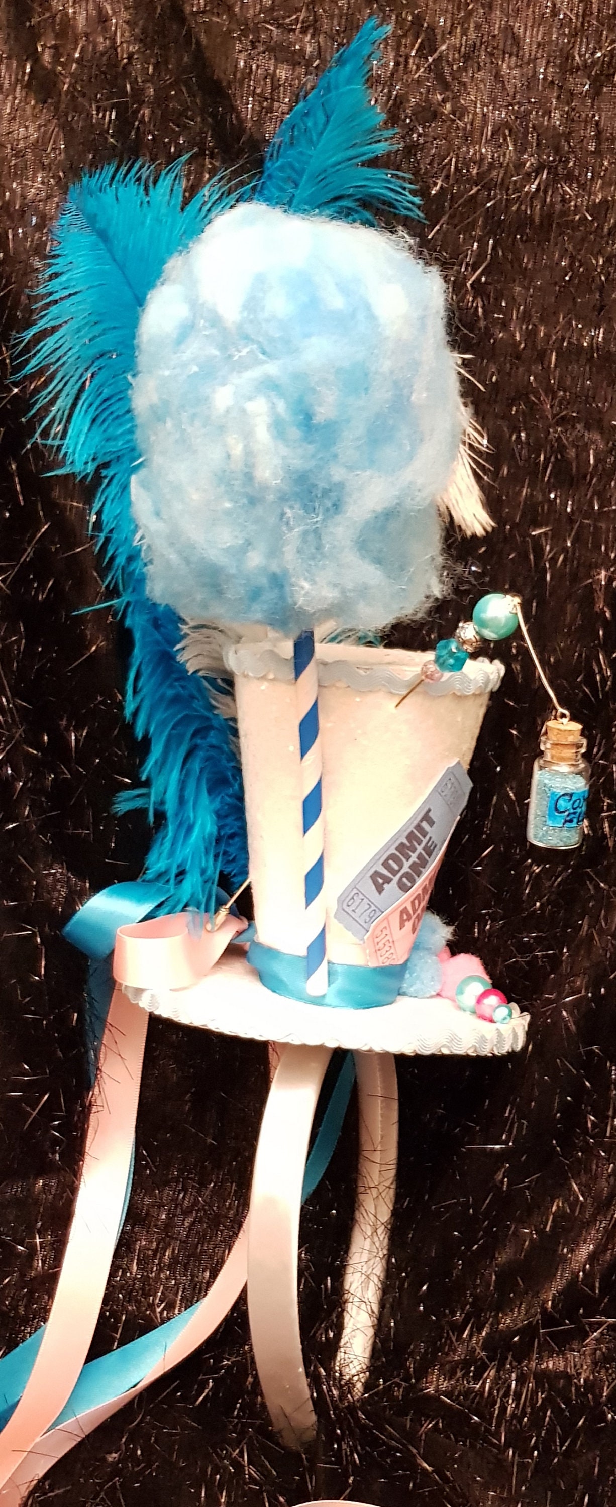 Candy Floss Fairground Circus Mini Top Hat - Etsy