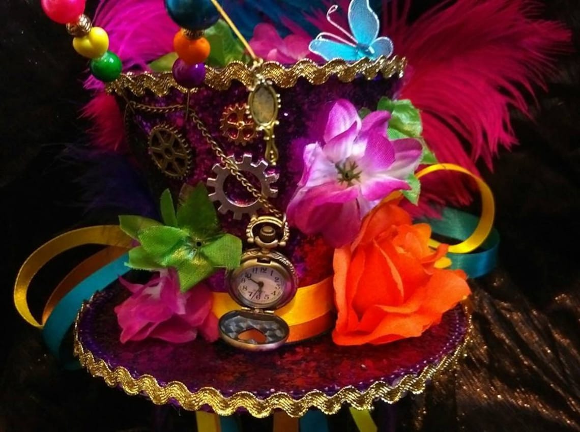 Alice Through the Looking Glass Inspired Mini Top Hat Alice in - Etsy