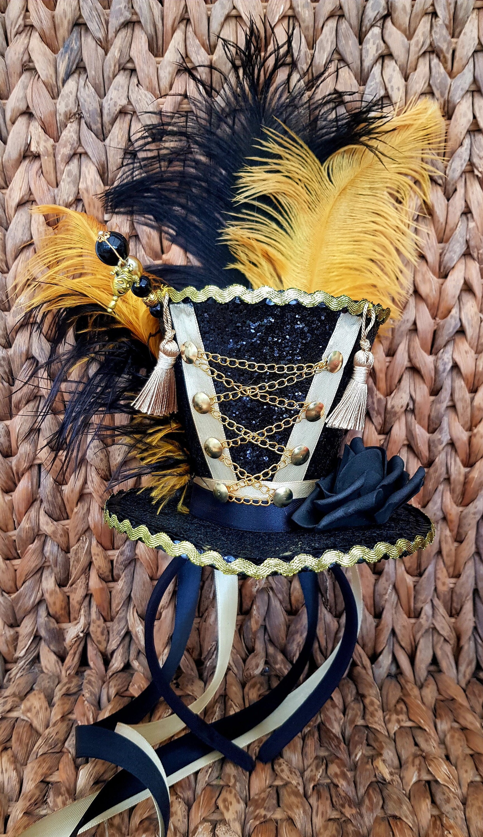 Circus Ringmaster Mini Top Hat Ringleader Lion Tamer Freak Show ...