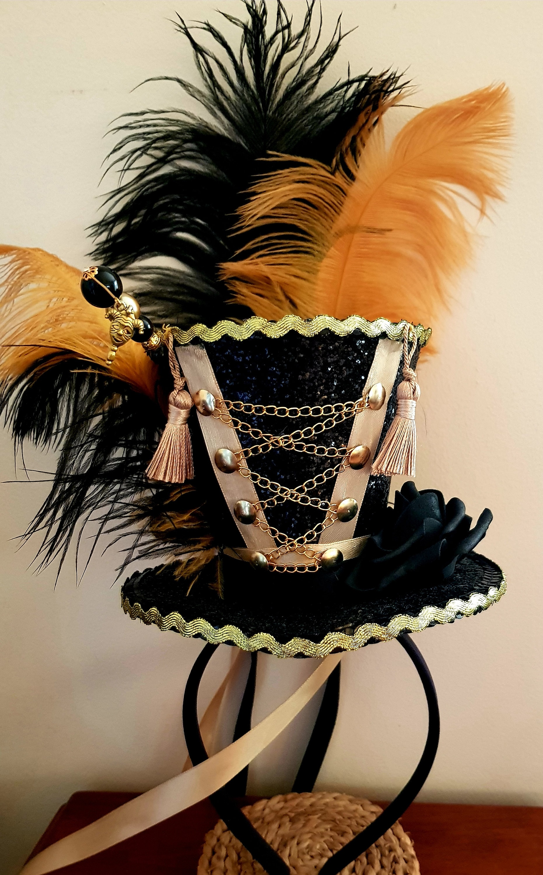 Circus Ringmaster Mini Top Hat Ringleader Lion Tamer Freak Show ...