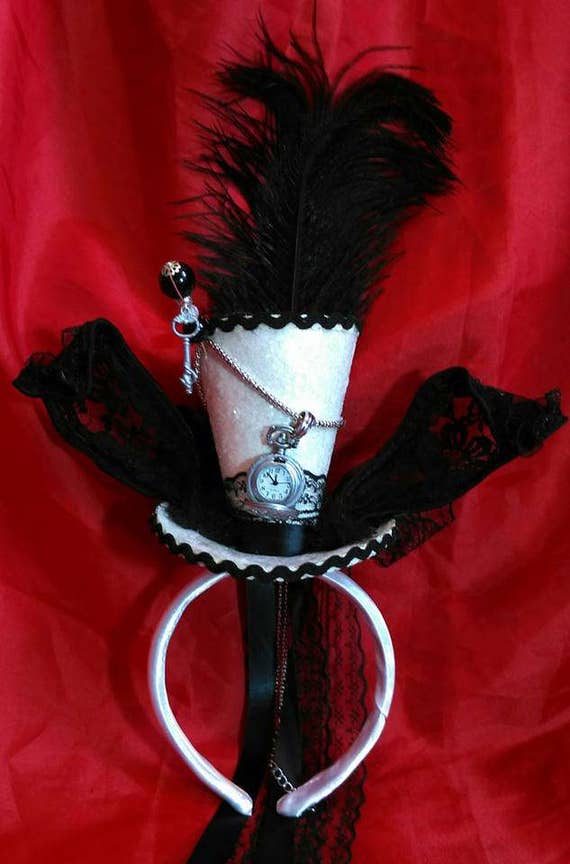 Steampunk White Rabbit Mask