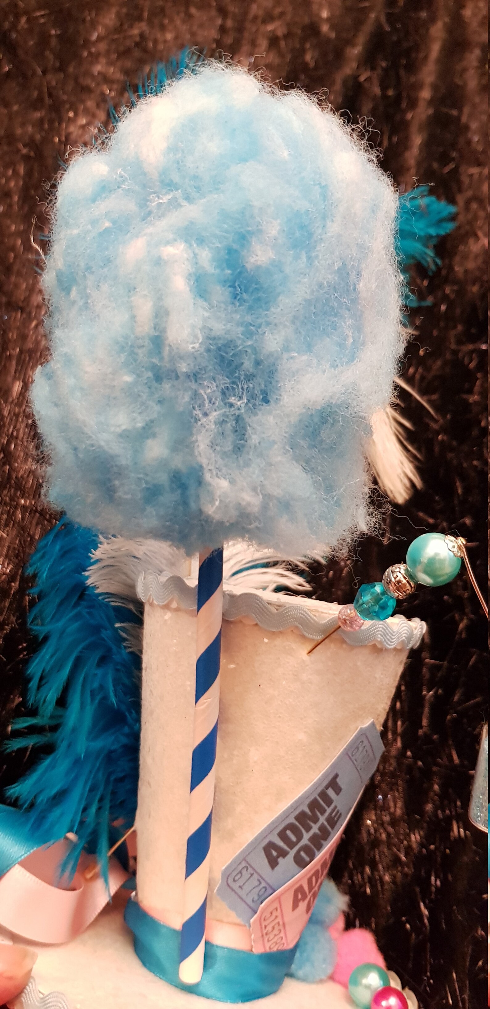 Candy Floss Fairground Circus Mini Top Hat | Etsy