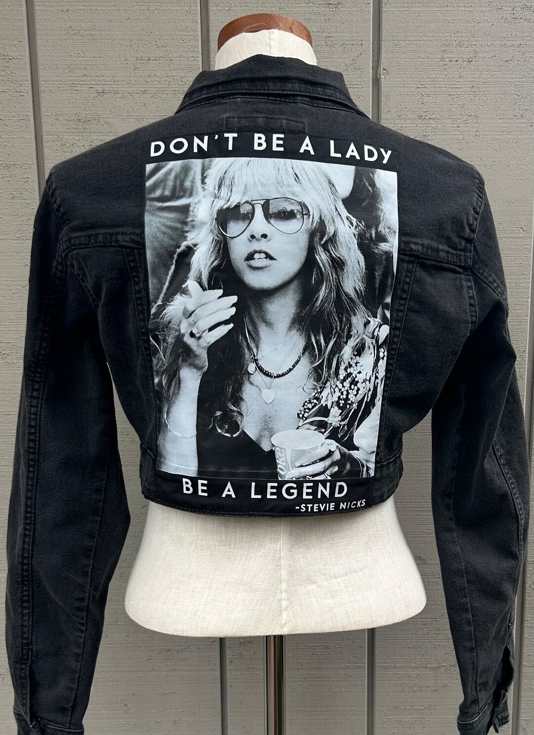 Stevie Nicks Cropped Jacket - Etsy