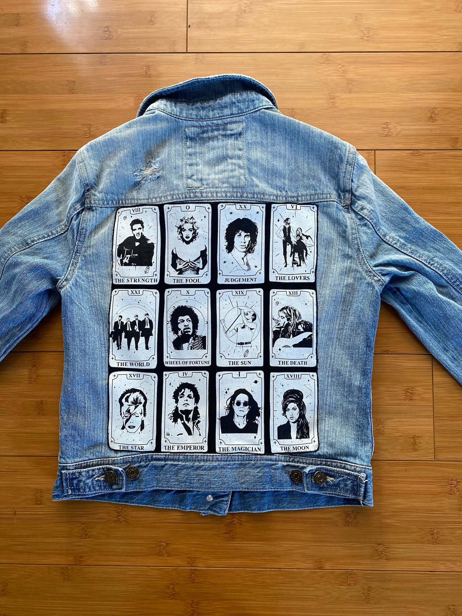 Tarot Card Stars Jacket - Etsy