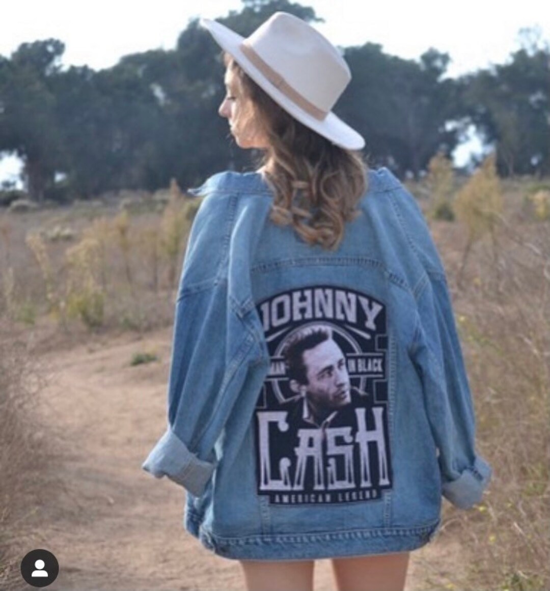 Johnny Cash Jacket - Etsy