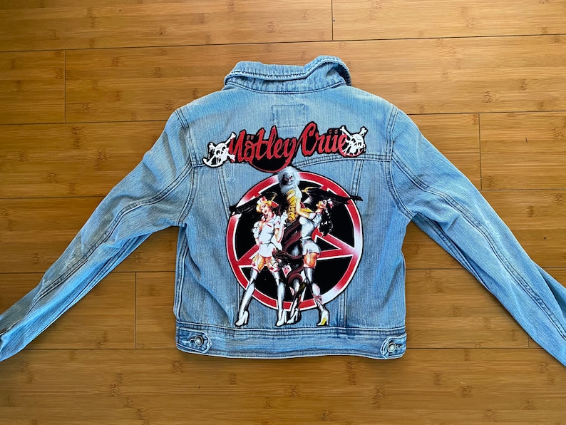 Womens Motley Crue Jacket | Etsy