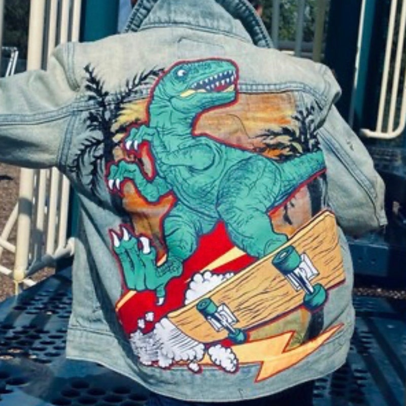 Dinosaur Jacket - Etsy