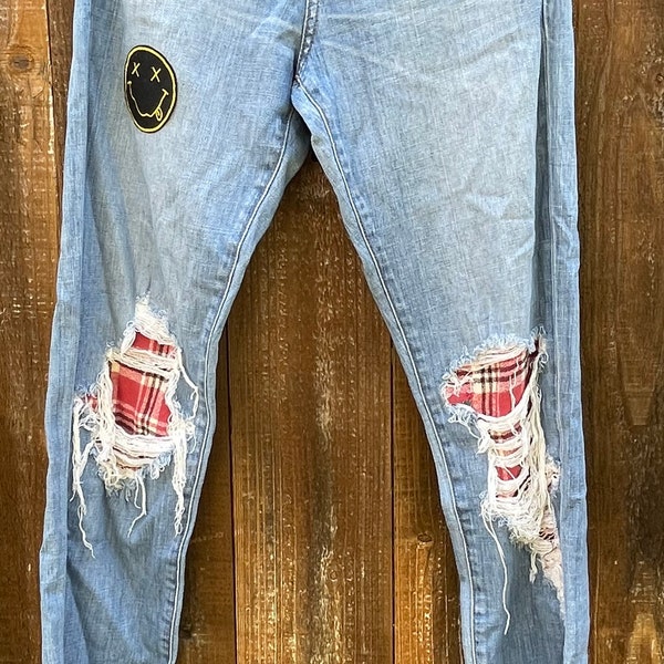 Repurposed Jeans - Etsy