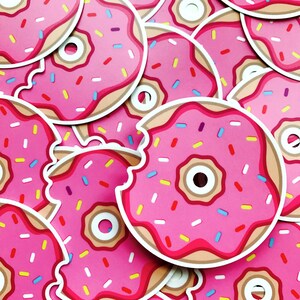 Your Donuts Make Me Go Nuts Sticker | Foodie | Sweets | Accessories ...