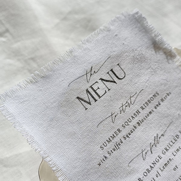 Menus - Etsy