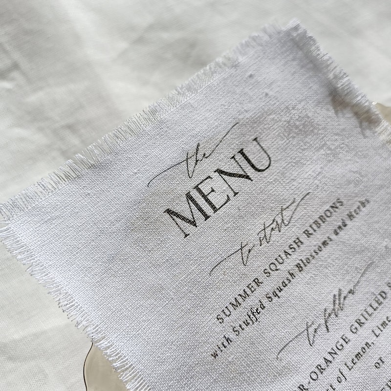 Menus - Etsy