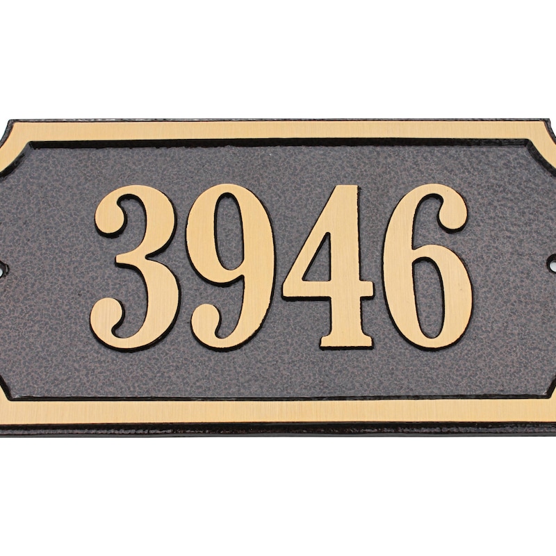 Brass House Numbers - Etsy