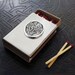 Pocket Celtic Wolf Match Box in Stainless Steel Treasure Box BPAL Imp ...