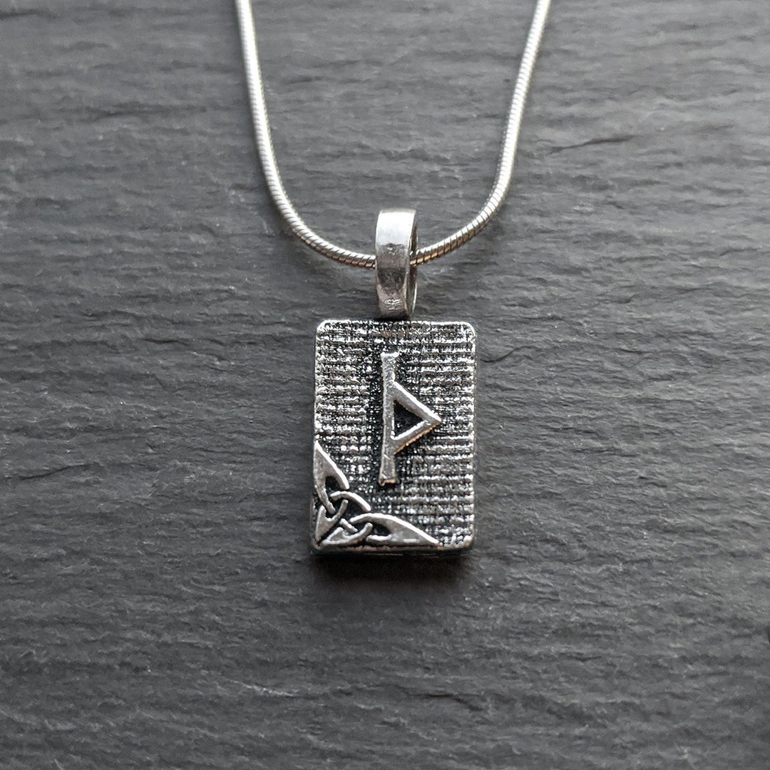 Thurisaz Rune Pendant Thorn, Briar, Protection Ancient Traditions - Etsy