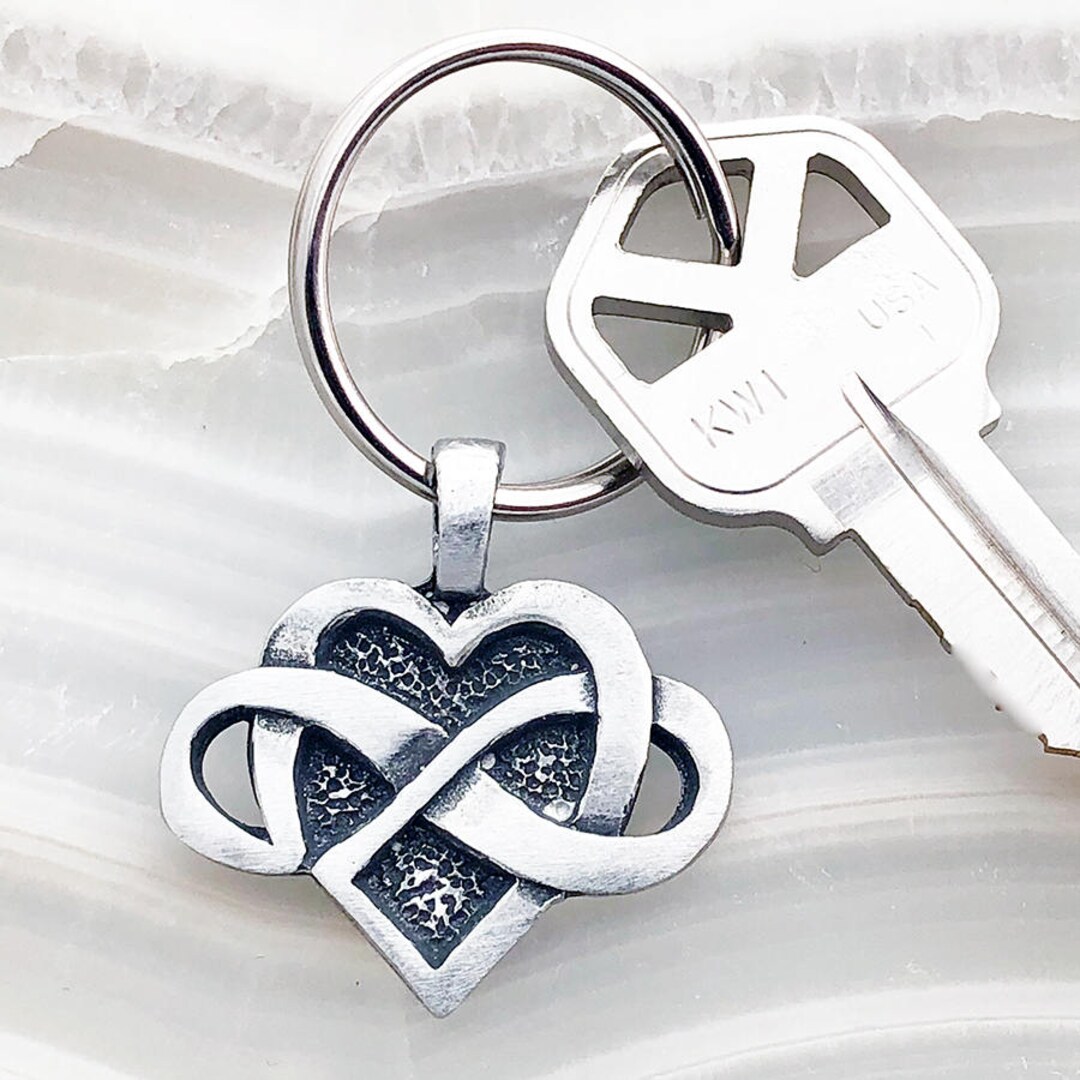 Celtic Infinite Heart Keychain - "infinite Love" -heart Key Ring ...