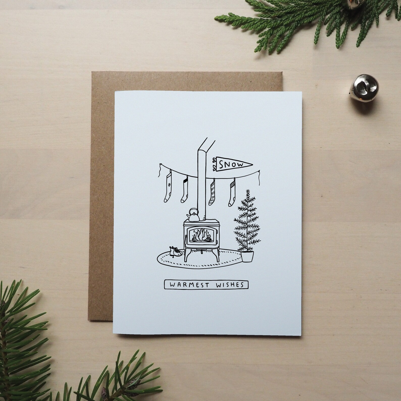 Cozy Christmas / Stay Cozy Christmas Card / Holiday Card - Etsy