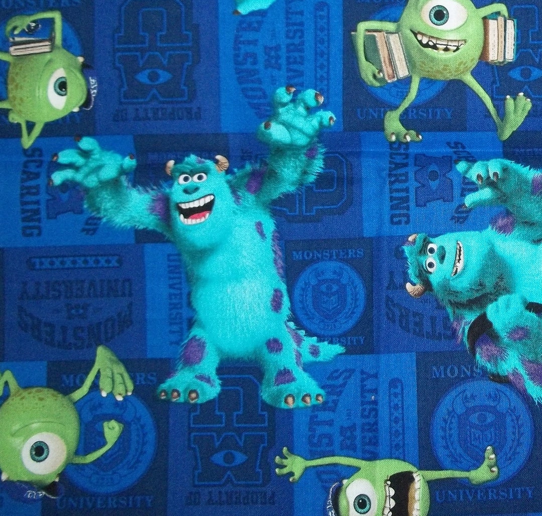 MONSTER INC Handmade Server Waitress Waist Apron Reversible Three ...