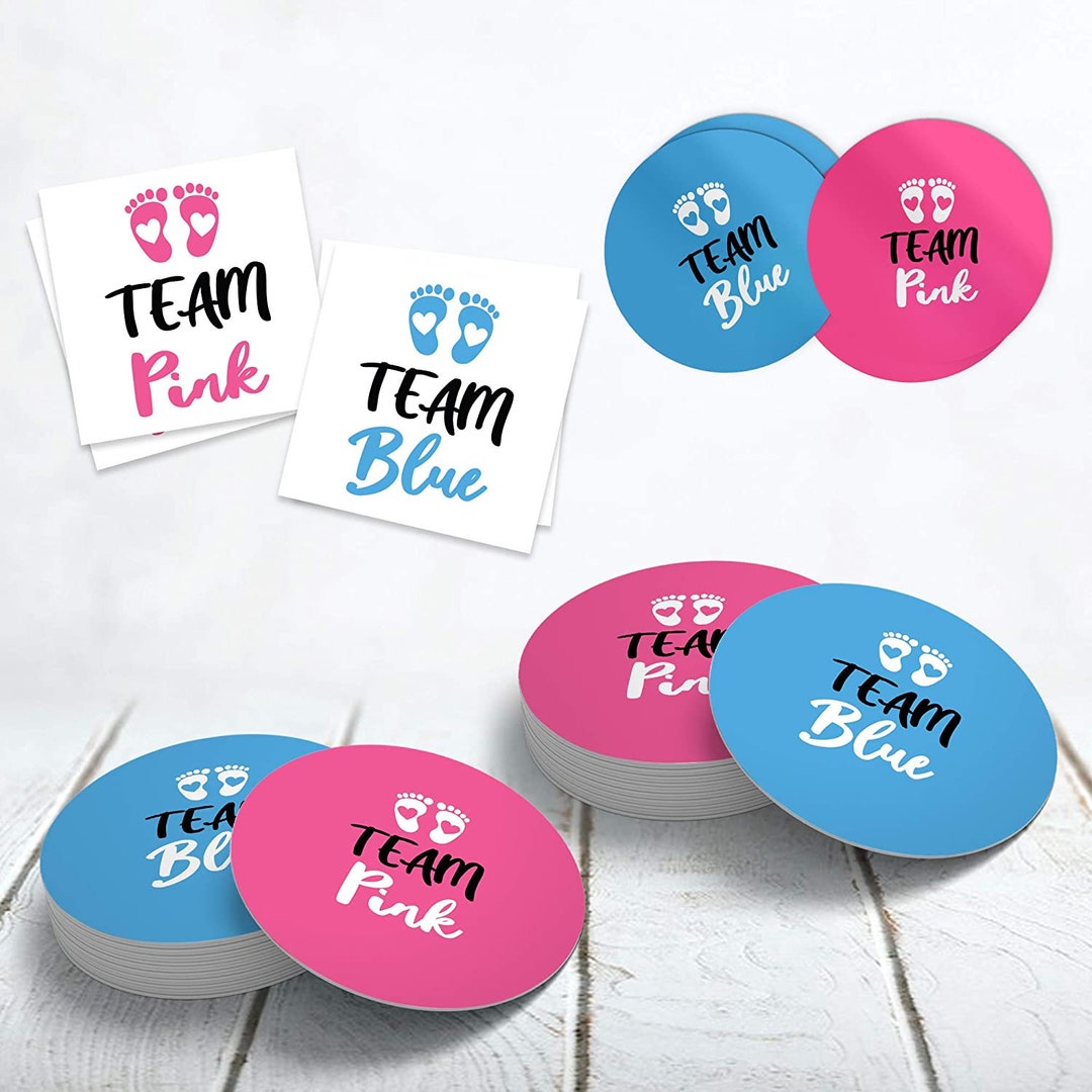 Gender Reveal Baby Shower Party Pack 190 Pcs Team - Etsy