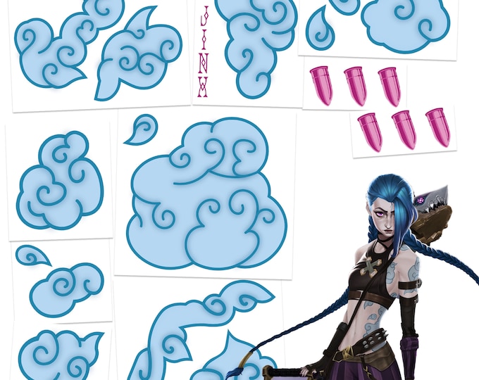 Jinx's Grenade - Arcane Template - Etsy Canada