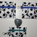 Small Clip on Change Purse, Coin Pouch, Zip Bag, Handmade With Soccer ...