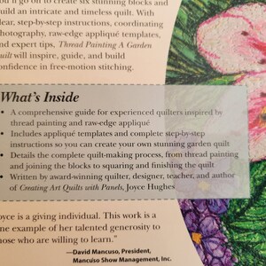Thread Painting a Garden Quilt: A Step-by-step Guide to Creating a ...