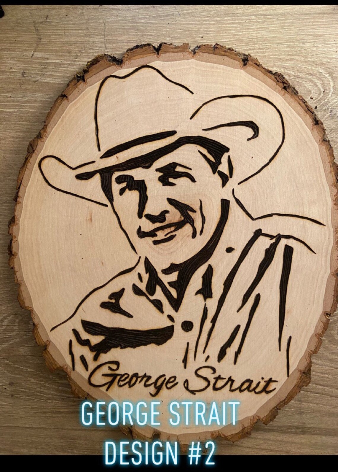 Singer / Artist Portrait Woodburning (customs/not Listed: Contact ...