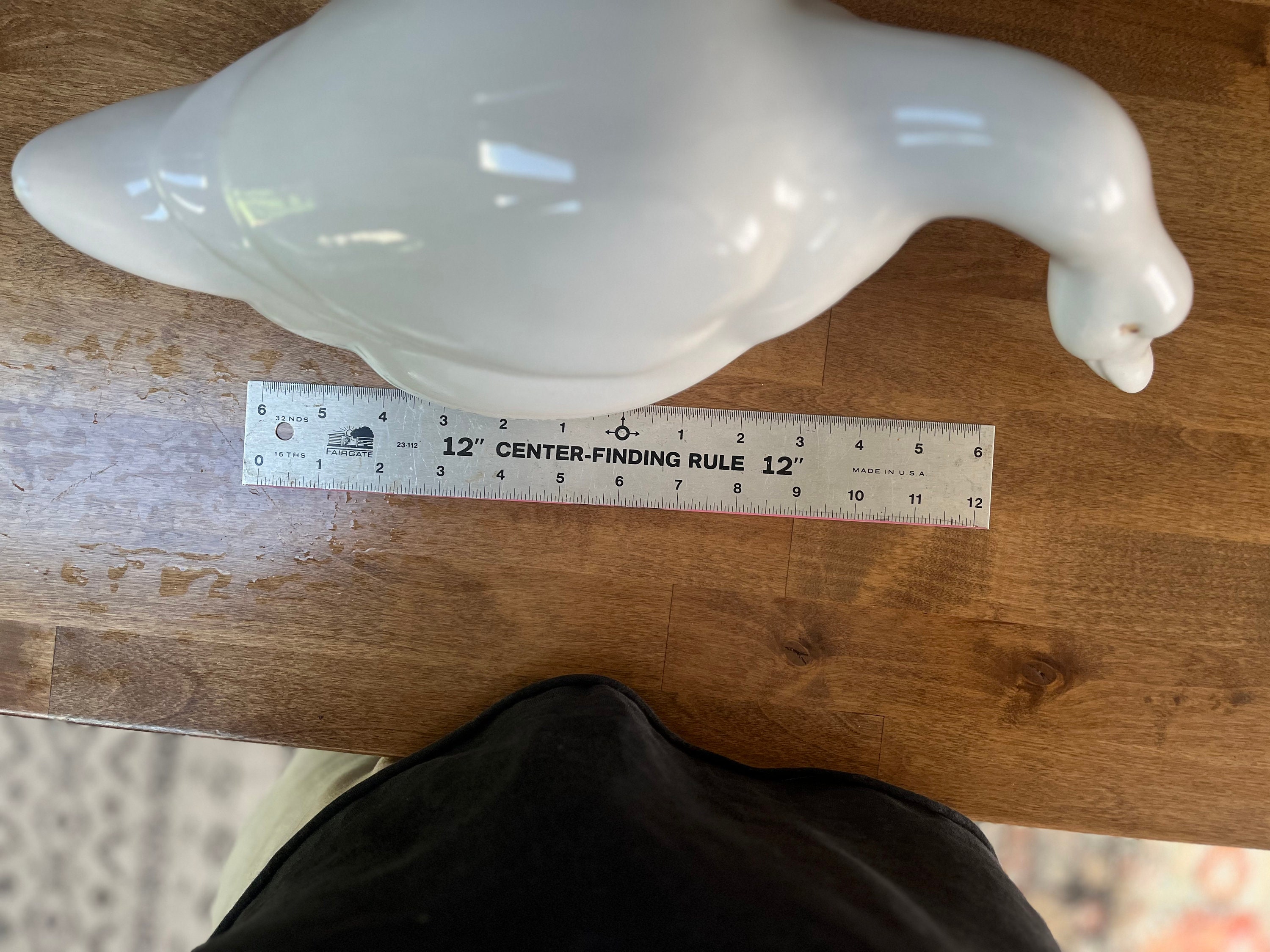 Vintage Large Ceramic Goose - Etsy