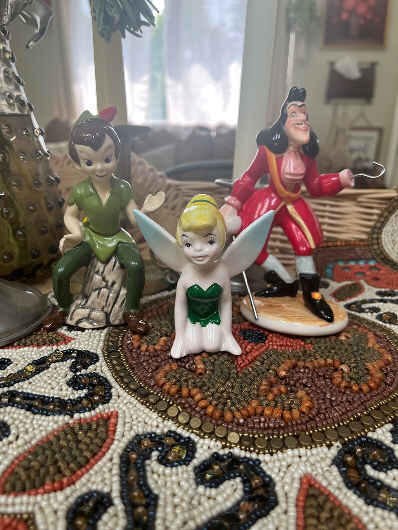 Vintage Disney Peter Pan Ceramic Figurine - Etsy