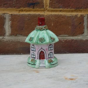 Antique Victorian Staffordshire Pottery Cottage Pastille Burner - Etsy
