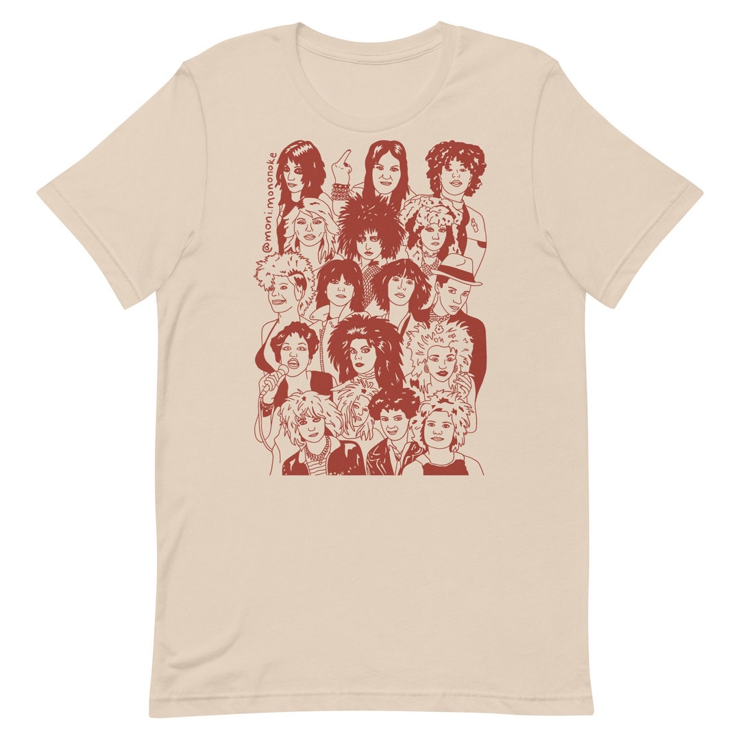 Women of Punk Light Color T-shirt - Etsy