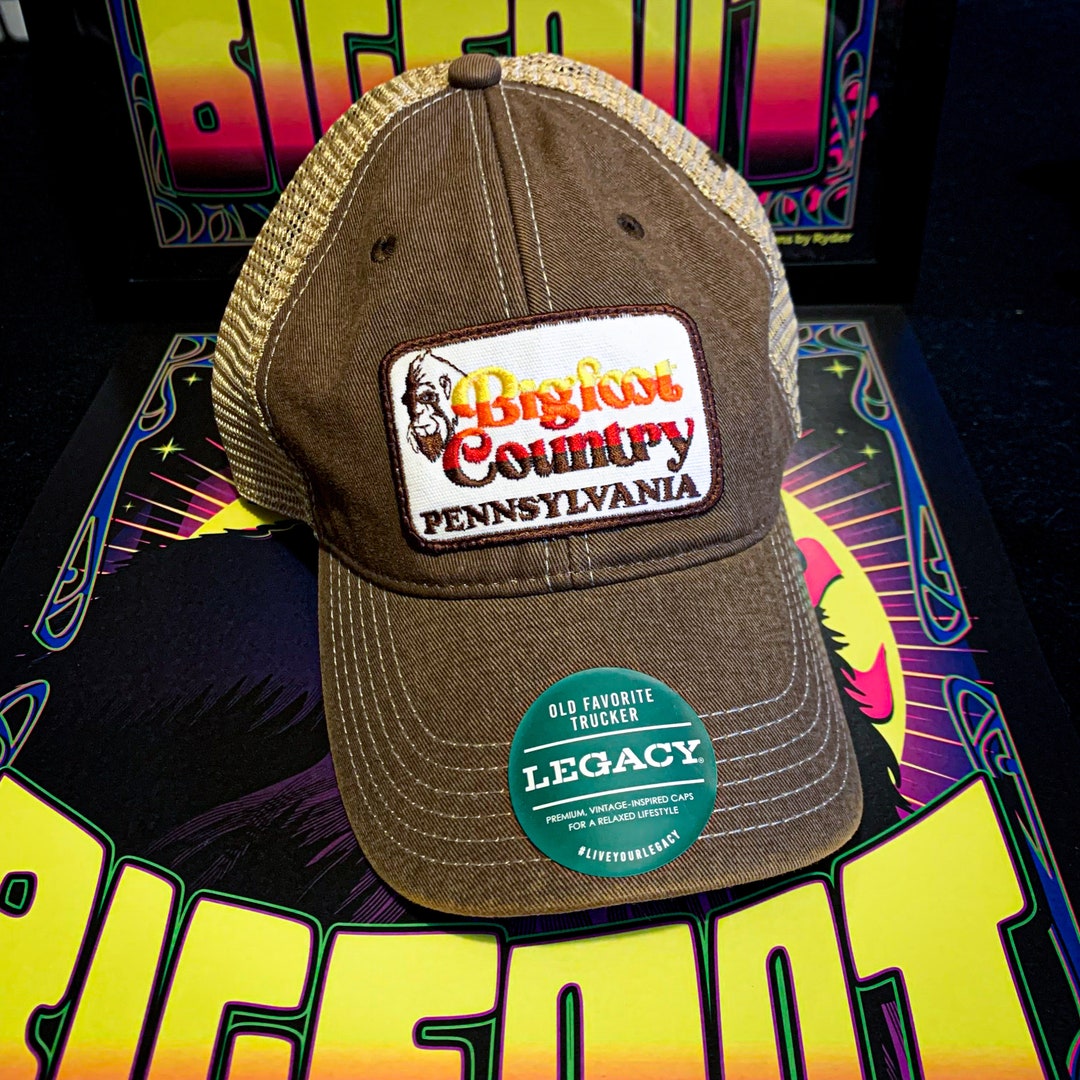 Bigfoot Country Legacy Trucker Cap - Etsy