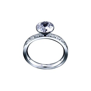 B.tiff 2 Ct Solitaire Pave Engagement Ring & Eternity Bands - Etsy