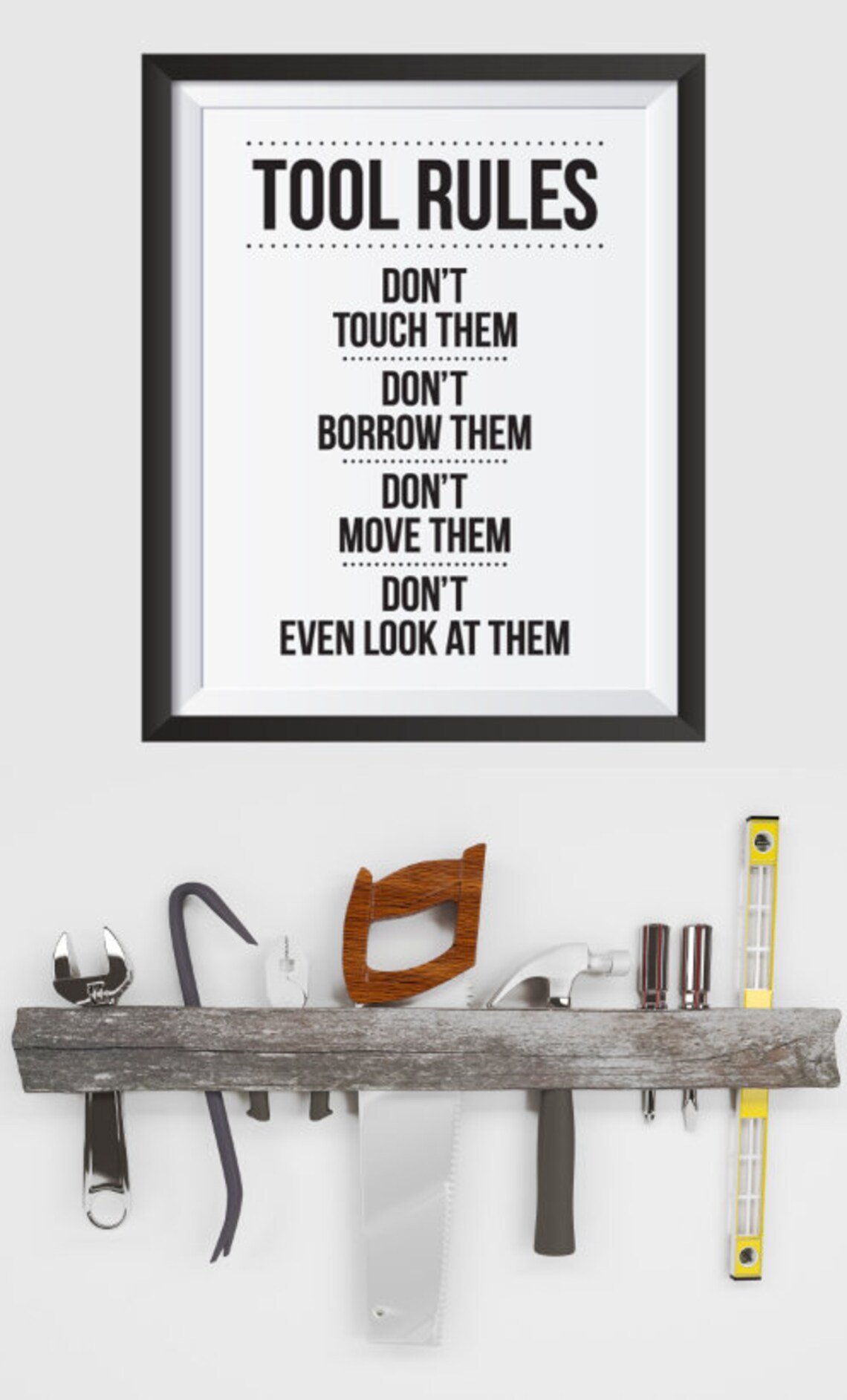 Tool Rules Printable Art Digital Download 11 X 14 Art - Etsy