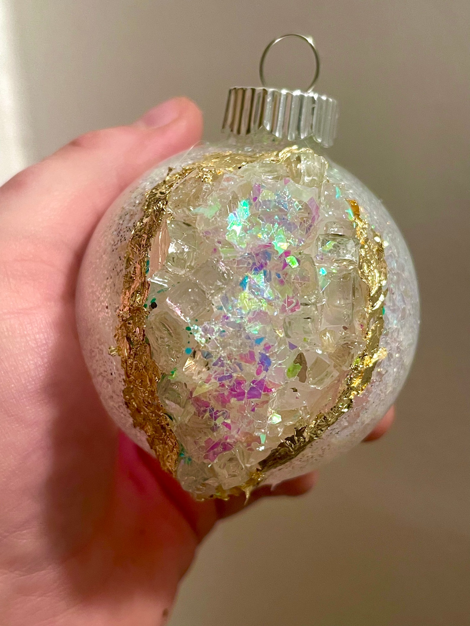 Geode Christmas Holiday Tree Ornament - Etsy