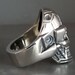 Sterling Silver Terminator Ring - Etsy