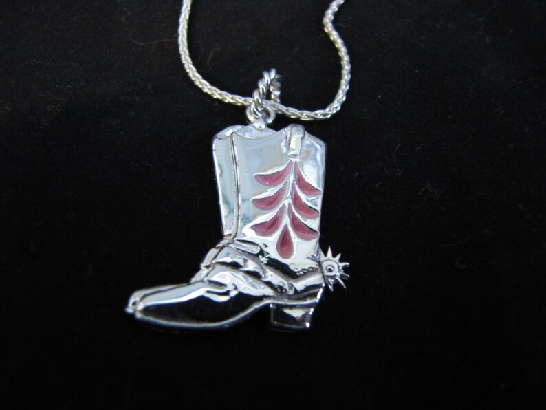 Sterling Silver Solid Custom Cowboy Boot With Sterling Silver - Etsy
