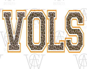 Tennessee Vols Digital Download Png Svg Tn Volunteers Orange - Etsy