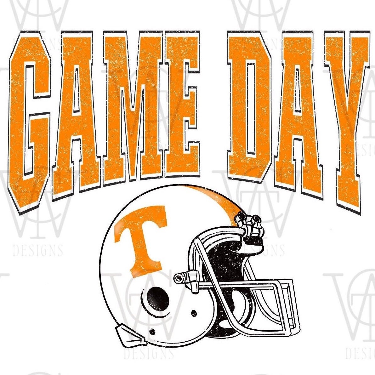 Retro Tennessee Game Day Tennessee Vintage Varsity Football Png ...