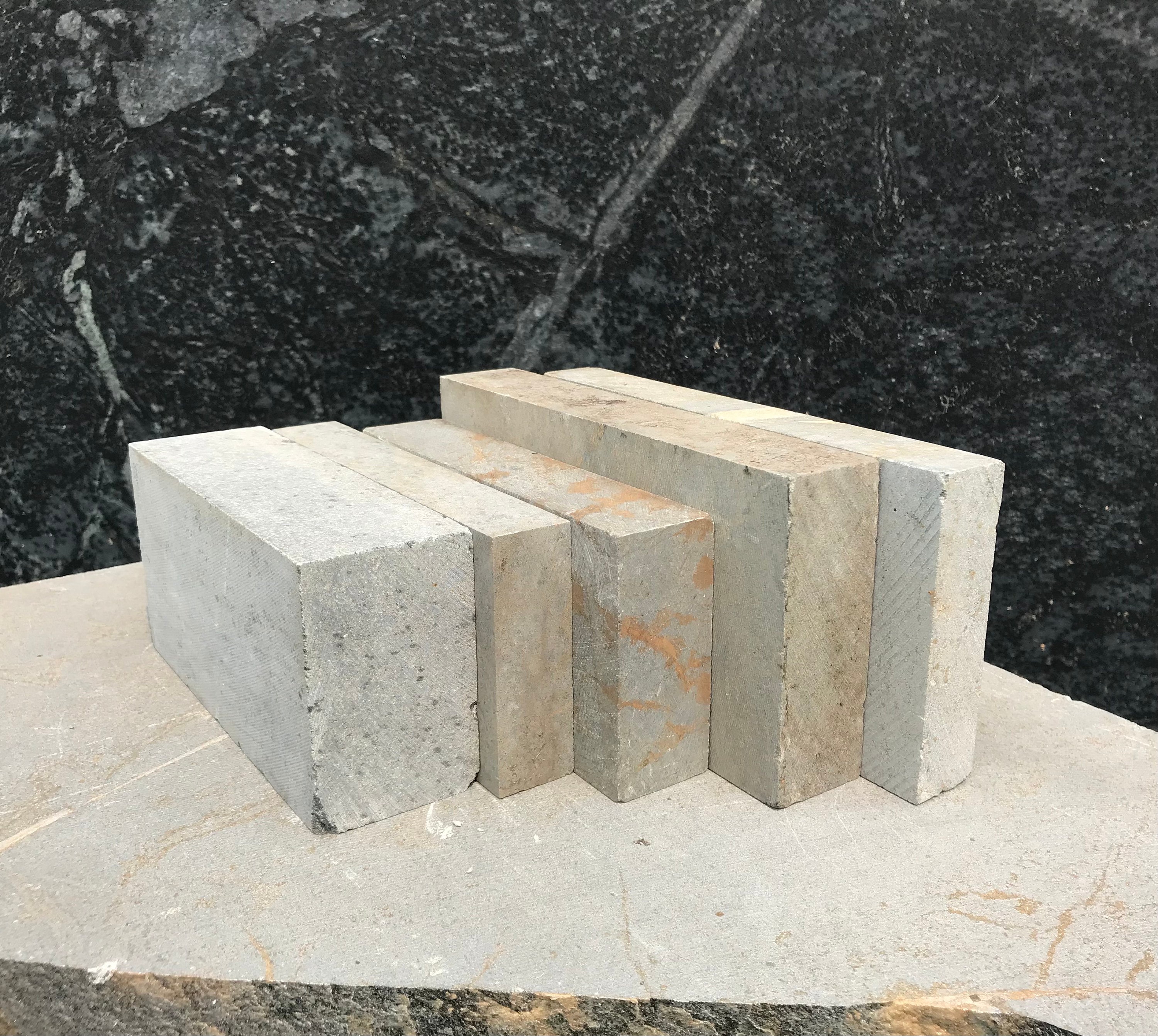 Soapstone Bricks for Fireplaces, Outdoor Firepits and Any Masonry ...