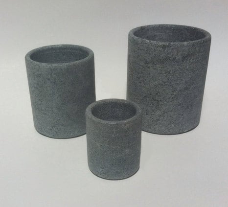 Stone Cups, Small Shot Glass and Larger Drink Cup Made of Soapstone - Etsy