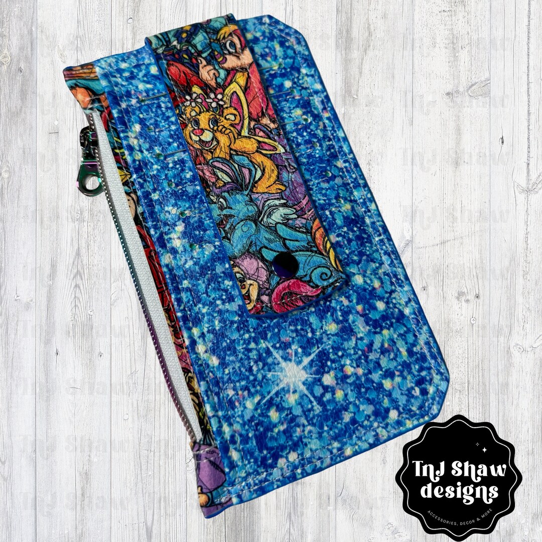 Purse Pal Minimalistic Wallet Cartoon Fun - Etsy