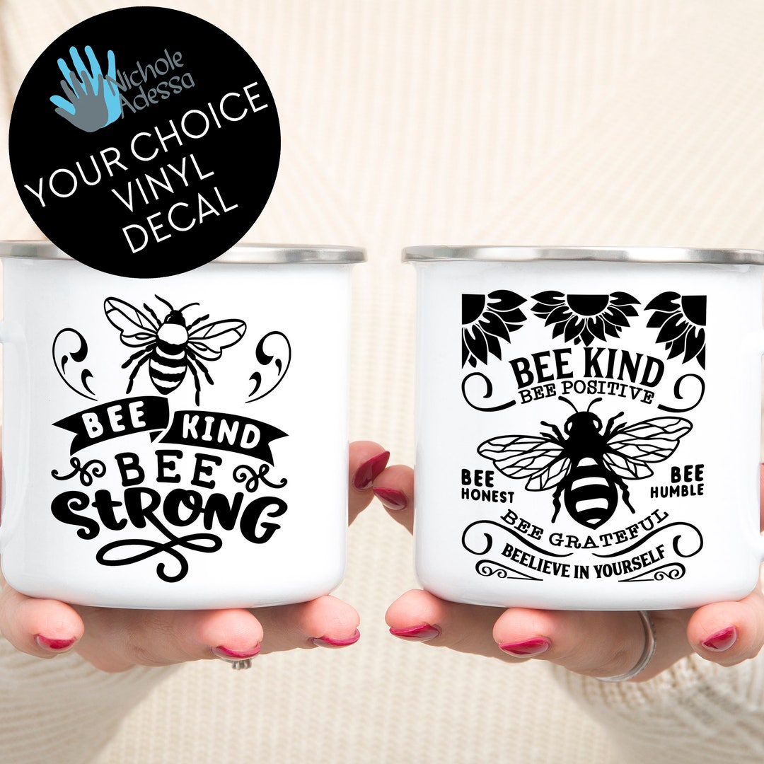 Bee Kind Vinyl Decal - Etsy