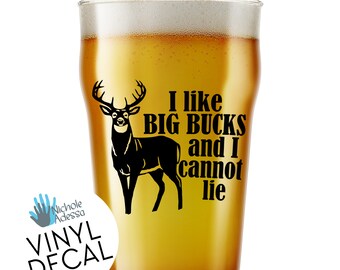 I Like Big BUCKS Vinyl Sticker Car Decal - Etsy