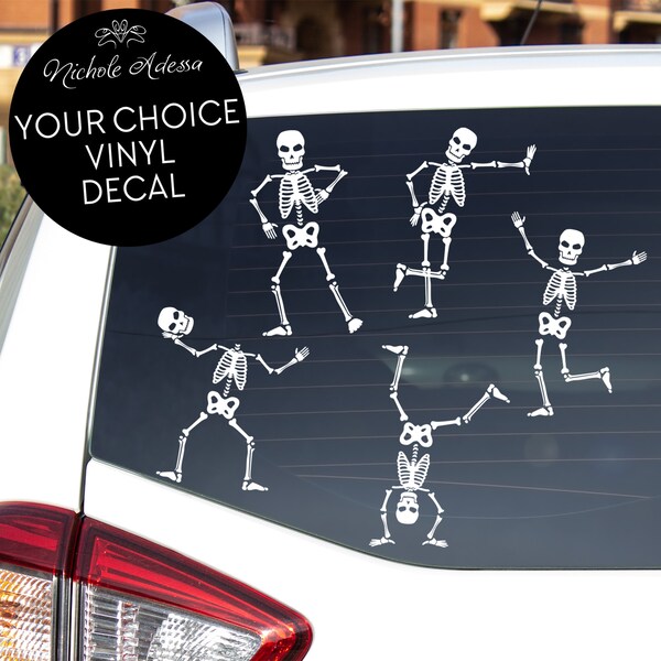 Skeleton Decal - Etsy